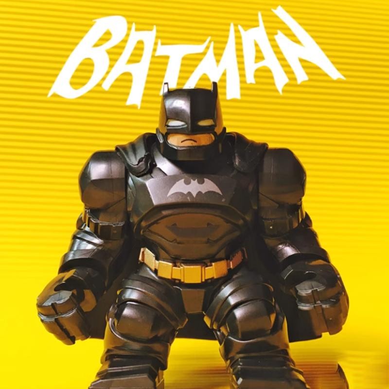 Superhero Big Man Steel Venom Thanos Hulk Batman Lizard Man Building ...