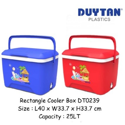 MATSU 25LT Rectangle Cooler Box / Ice Bucket / Ice Box / Picnic Box ...