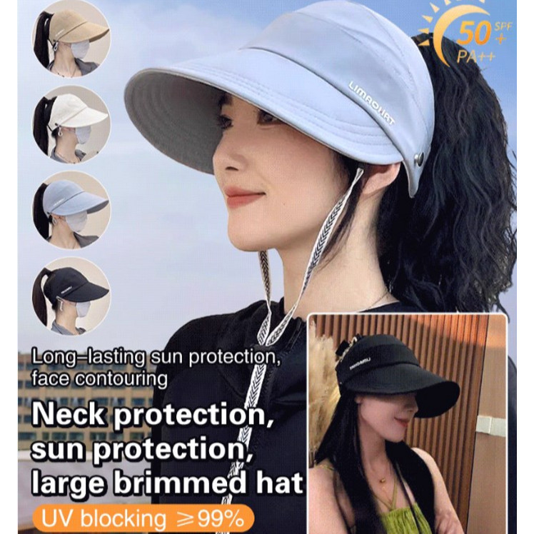 【HOT SALE】[UPF50+Ice Silk Sunshade Hat,Highly Resistant Light Sun ...