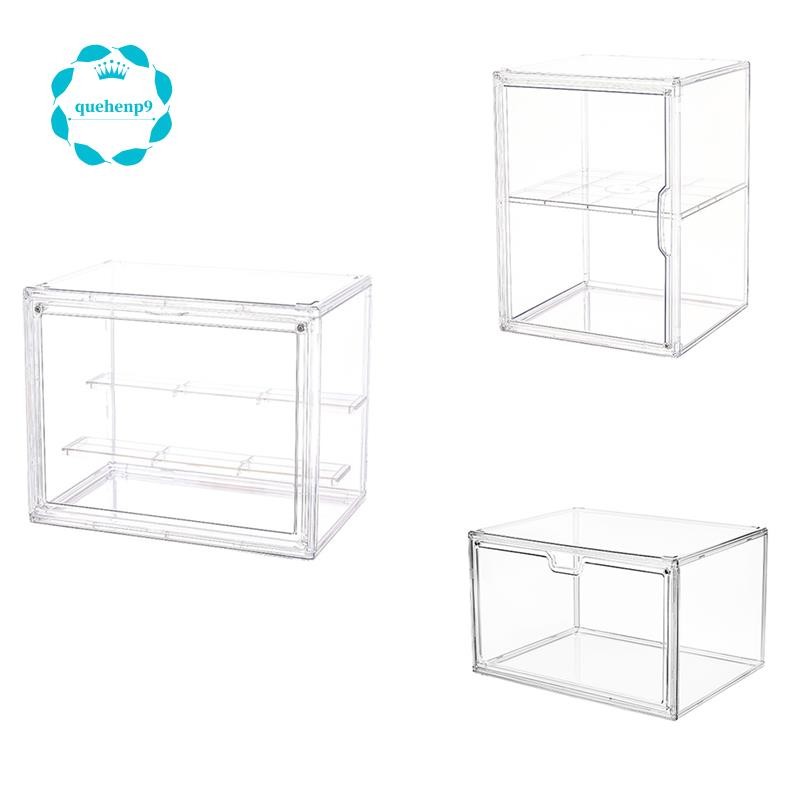 Display Stand Transparent Ladder Model Storage Box Hand Puppet Display ...