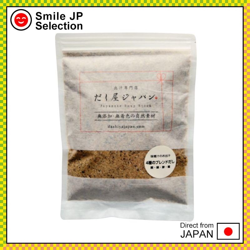 Dashiya Japan Miso Soup Stock 4 Types Powdered - Mackerel, Bonito ...
