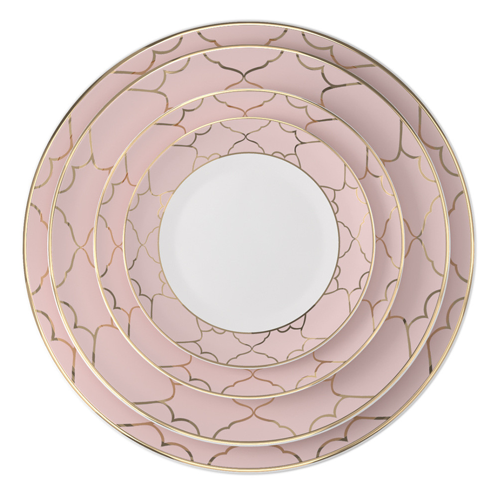 Western Food Display Plate Steak Plate Nordic Light Luxury Bone China ...