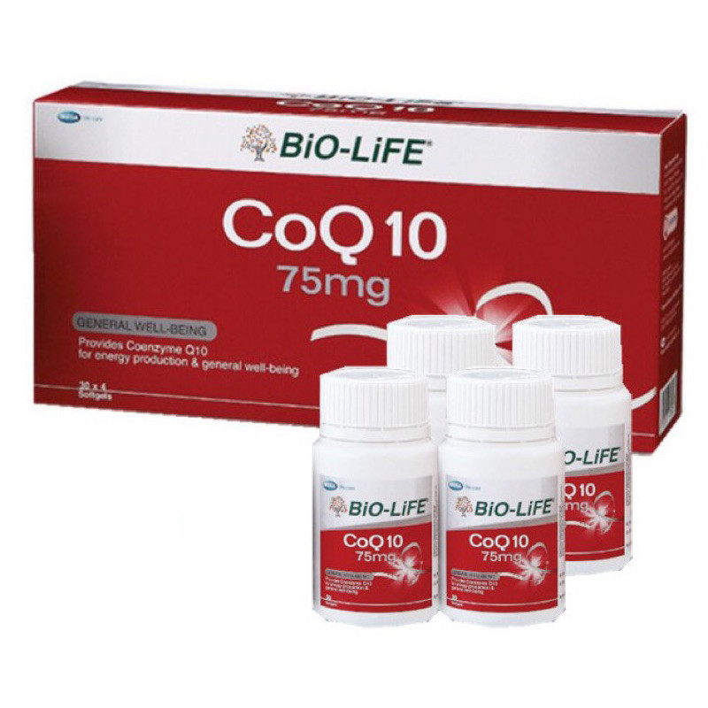 BiO-LIFE COQ10 75MG 30×4 (value pack) | Shopee Singapore