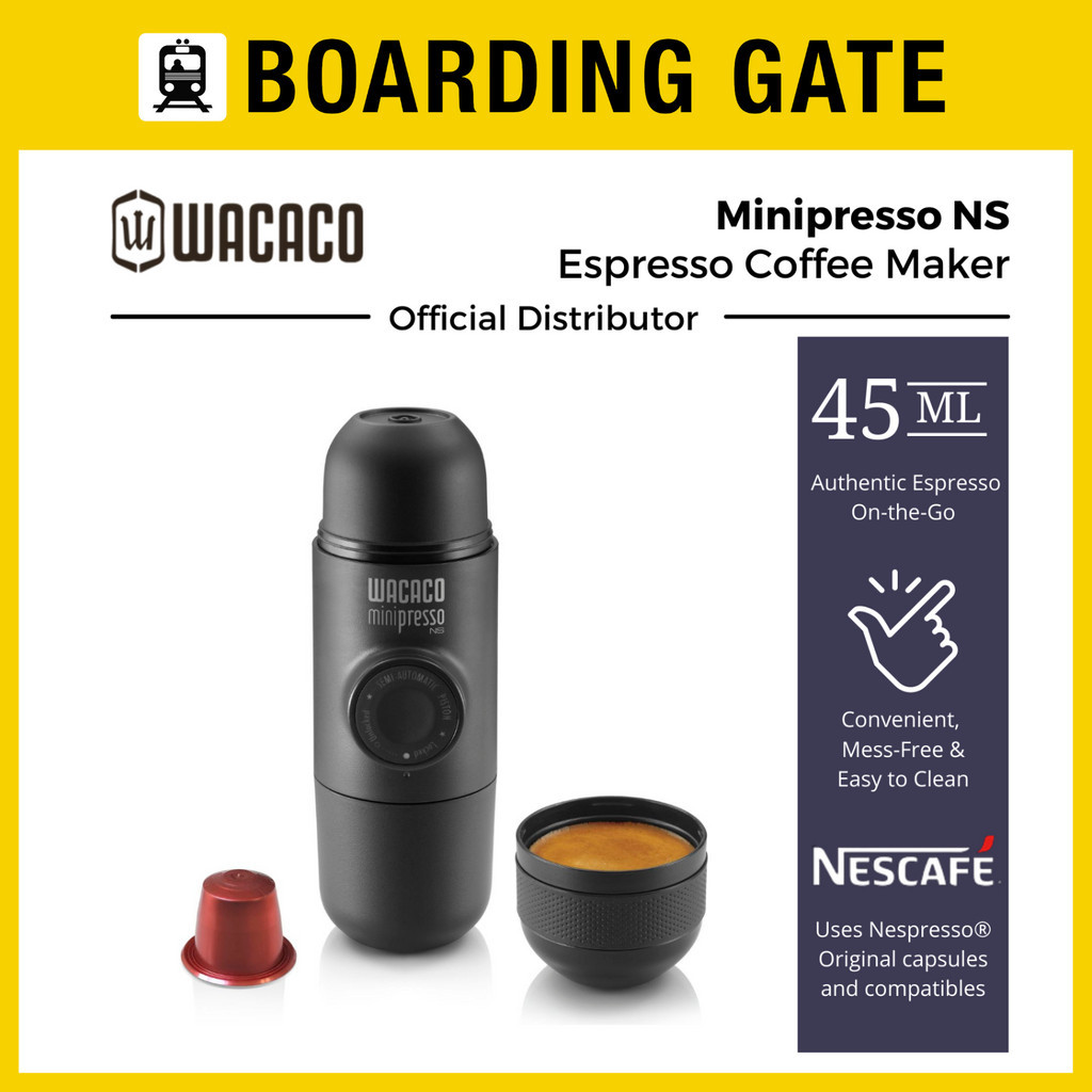 Wacaco Minipresso NS Espresso Coffee Maker | Shopee Singapore