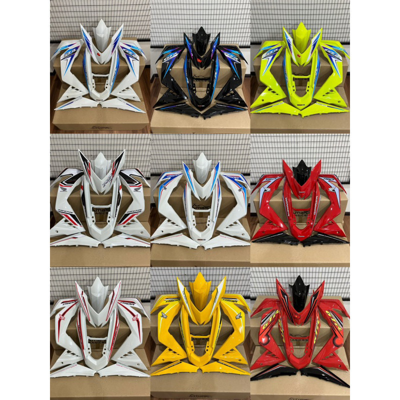 B2R Magic Boy RS150 V1 V2 V3 Cover set GTR Latest Design Vietnam ...