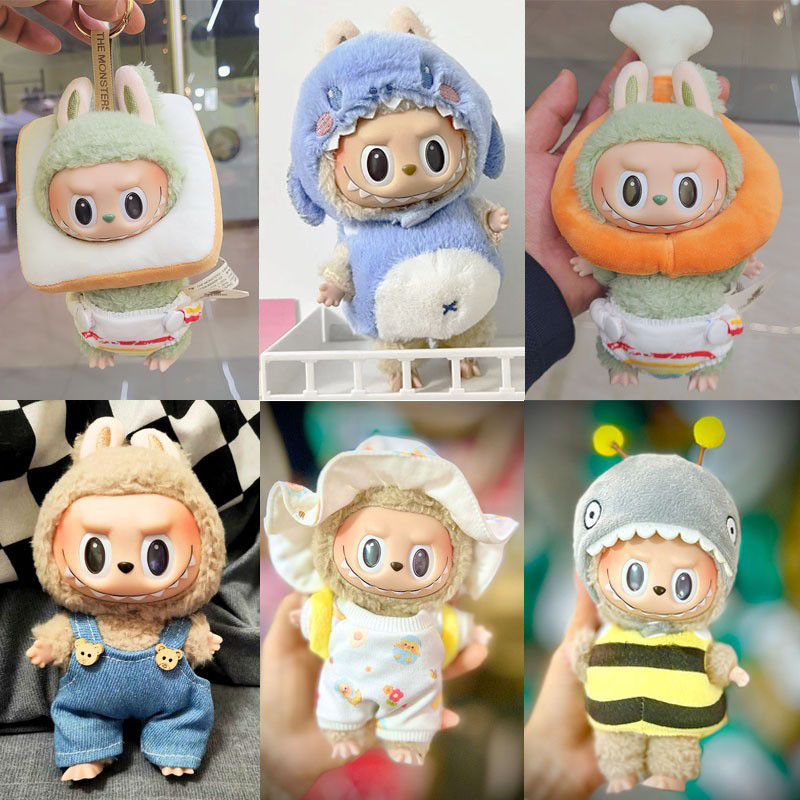 Labubu Doll Clothes Labubu Macaron Clothes Accessories Clothing DIY Kid ...