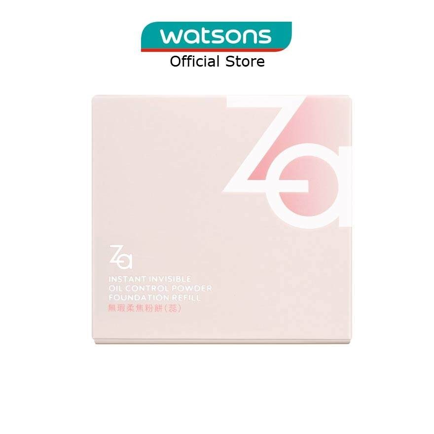 ZA Invisible Oil Control Foundation Powder OC10 7g | Shopee Singapore