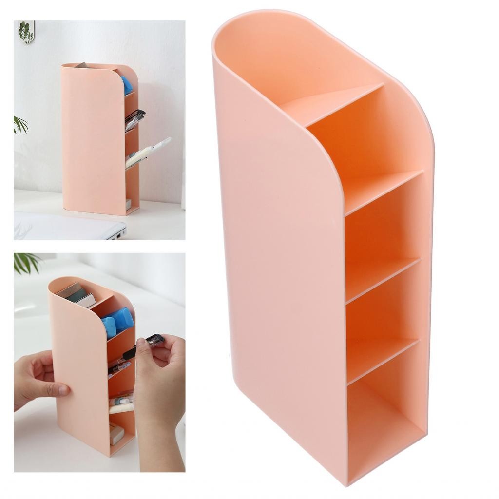 Foreststore Vertical Storage Box Simple Practical 4 Grids Design for ...