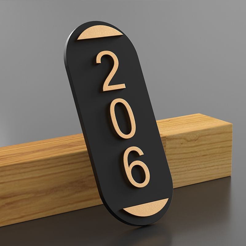 customized unit numberHouse number doorplate Custom house number House ...