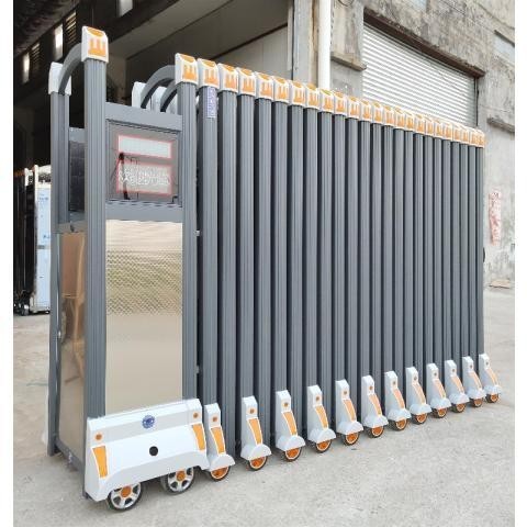 Retractable Stainless-Steel Retractable Door Electric Door Folding ...