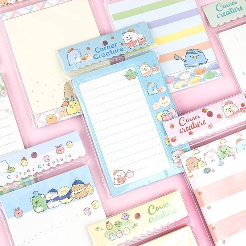 San-X SUMIKKO GURASHI Square Origami Paper Cute Japanese animal pattern ...
