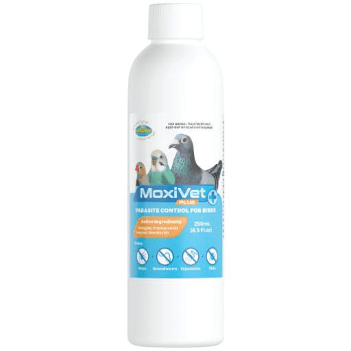 Vetafarm MoxiVet Plus – Kills internal & External Parasites in Birds (2 ...