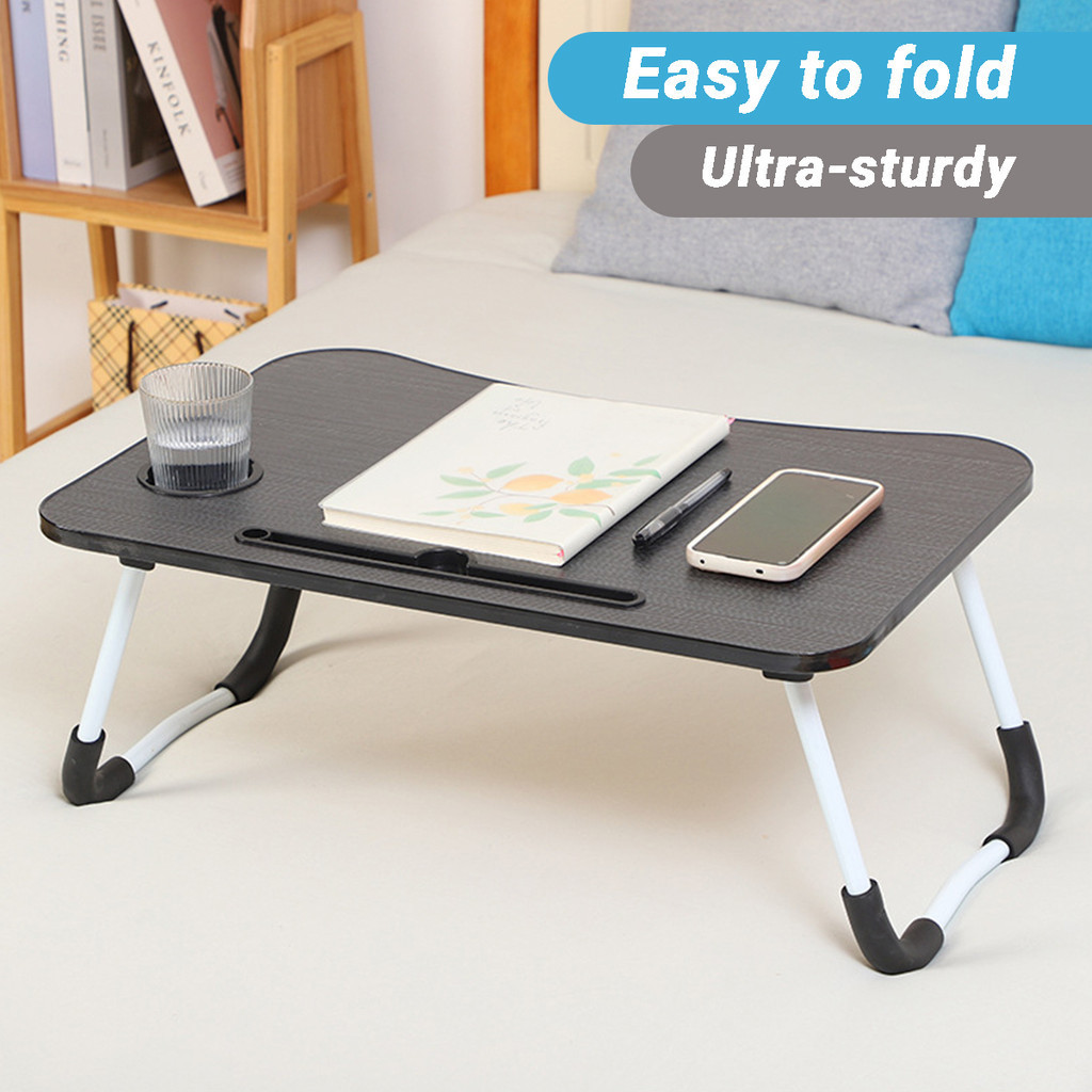 Multi-Purpose Lazy Table For Eating And Working Foldable Laptop Table Study Table Dining Table ...