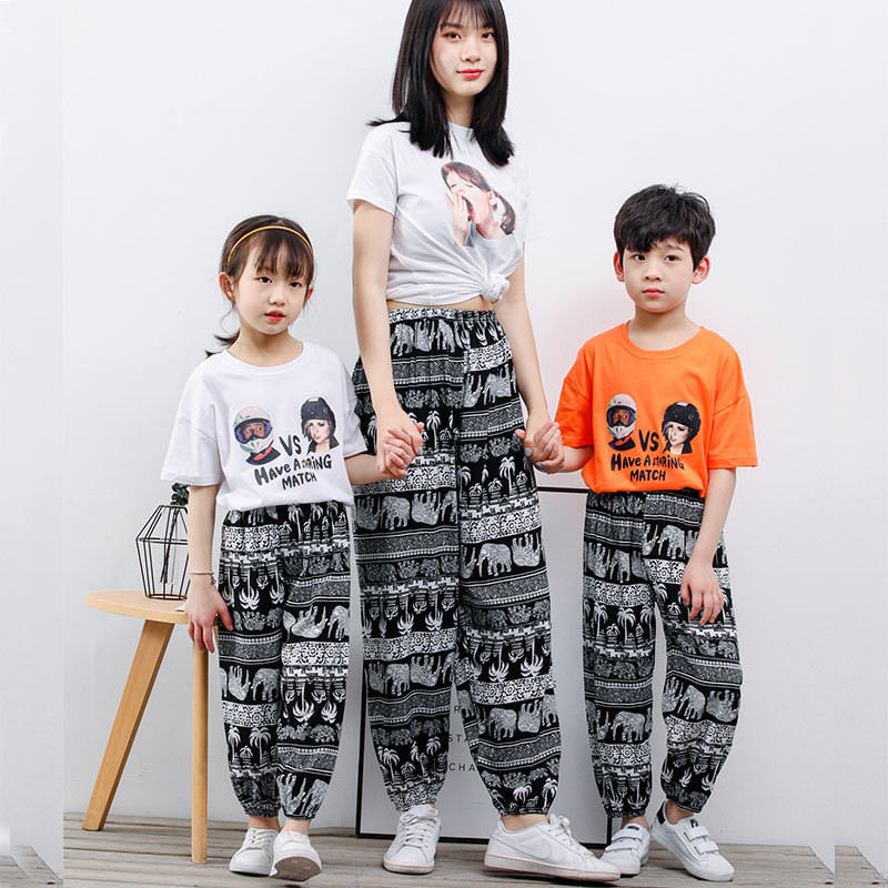 [ZY] 80-2xl Ready Stock Children's Casual Pants Ankle-Length Anti ...