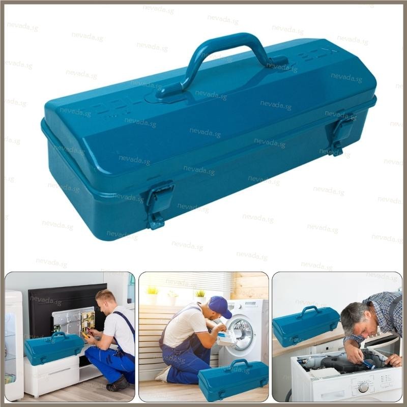 Nevʚ ɞ Iron Tool Box for Craft Organizer Box Large Tool Box with Handle ...