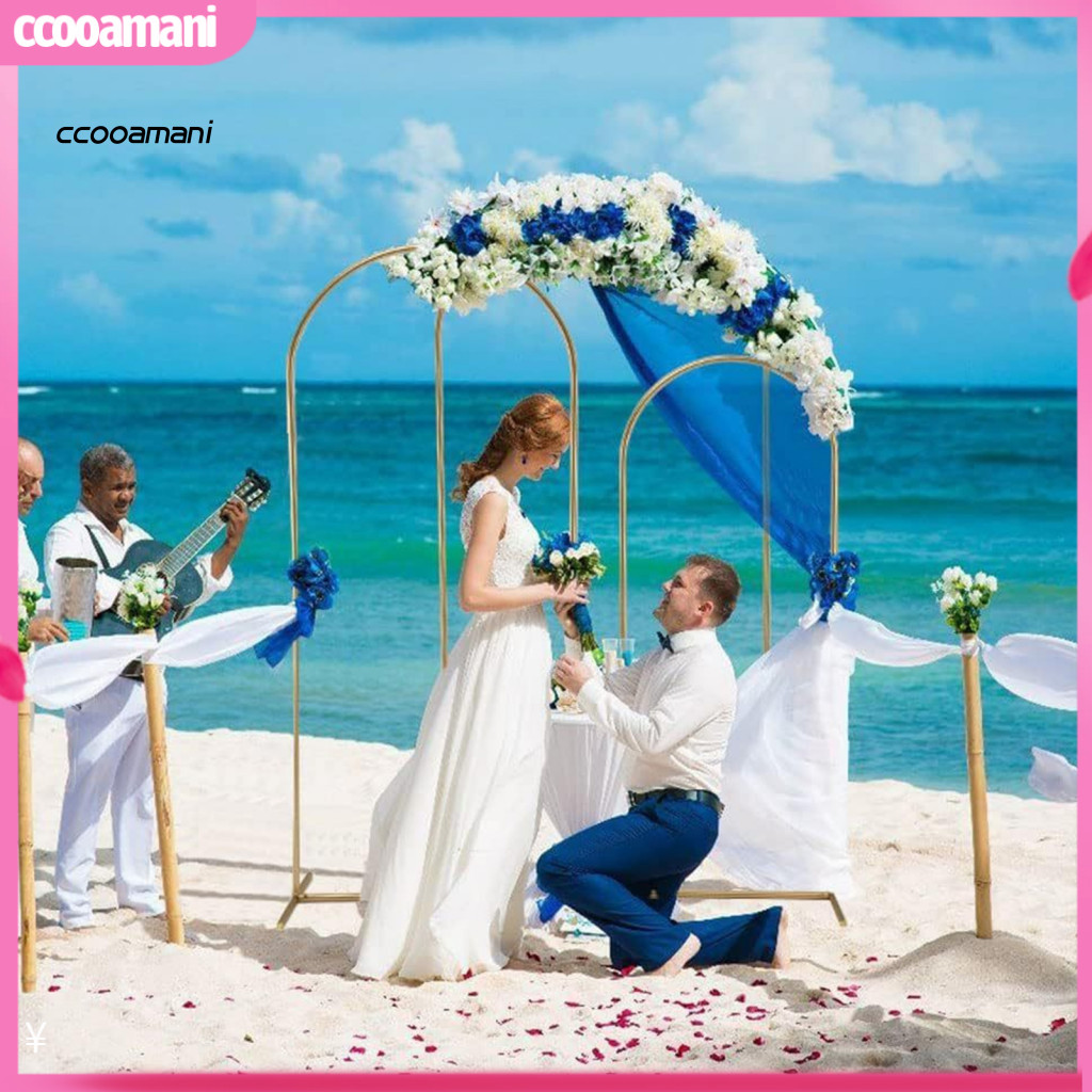 ccooamani| Wedding Arch Backdrop Stand Portable Wedding Arch Stand ...