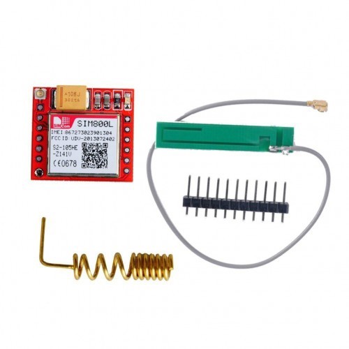 SIM800L GPRS GSM Module With Antenna And Micro SIM Slot For Arduino ...