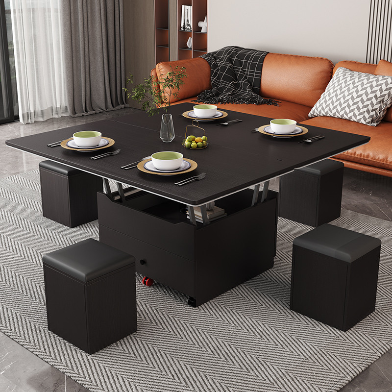{Sg Sales}Multifunctional Lifting Folding Coffee Table Dining Table ...