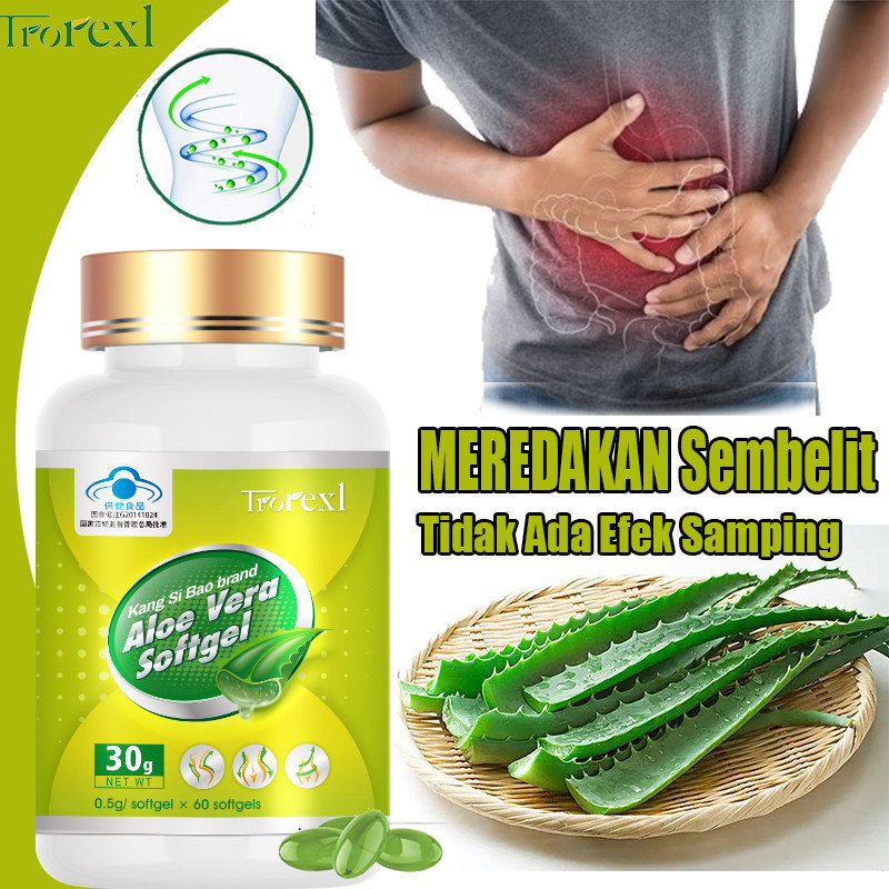 Buy 5 Get 1 Free Original 60 Capsules/Bottle Trotexl Natural Laxative ...