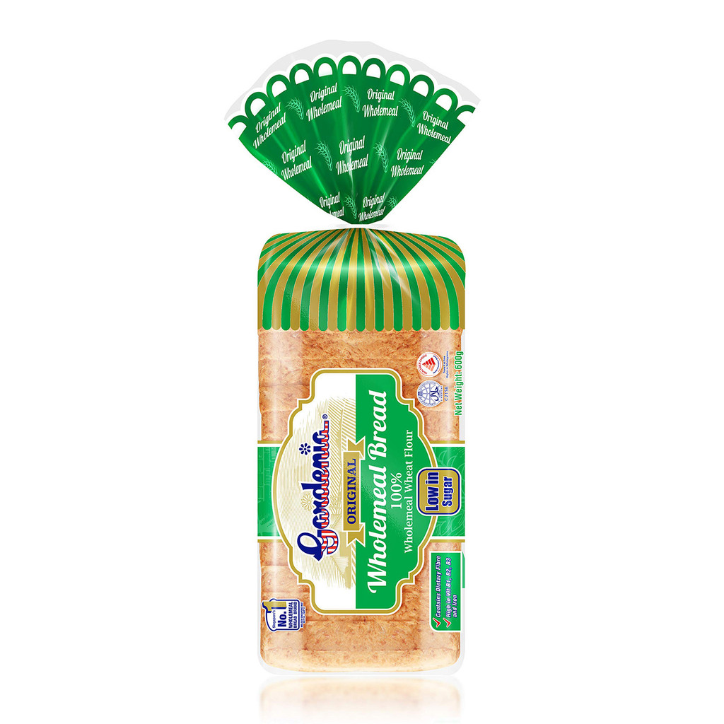 Gardenia Wholemeal Bread 600g | Shopee Singapore