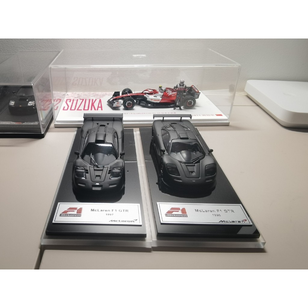 [Ready Stock] 1/43 Mini Cut Minichamps Mclaren Mclaren F1 GTR 1996+1997 Long Tail, Alloy, Matte ...