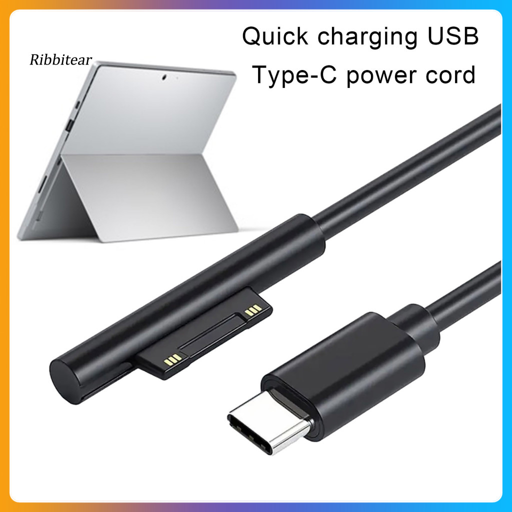 Surface Charger Pd Fast Charging Cable 15v/3a Type-c Adapter Cable for ...