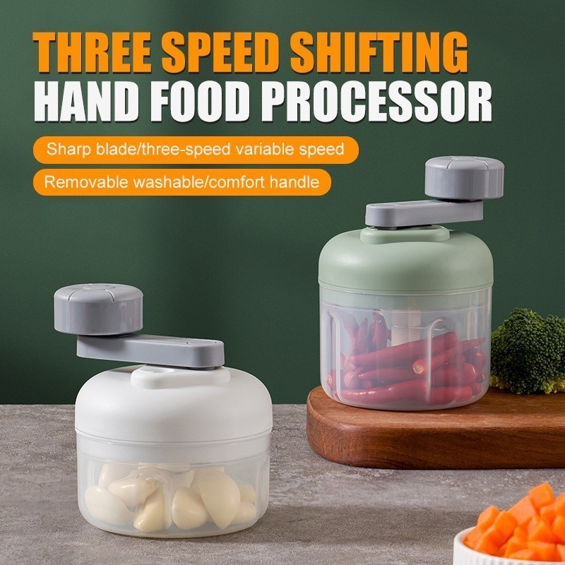 Manual Chopper Vegetable Fruit Onion Pepper Chopper Hand-Pulled Mixer ...