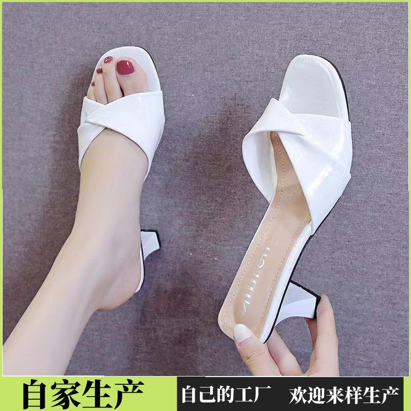 Foreign Trade Half Slippers Women's Summer Wear New Fashion Korean ...