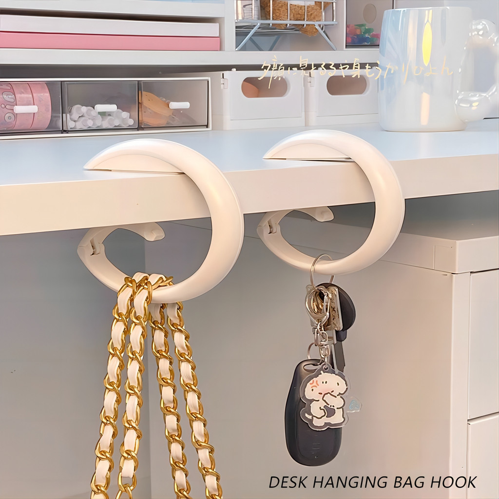 No punching desk bag hook removable hook student bag hook desk desk ...