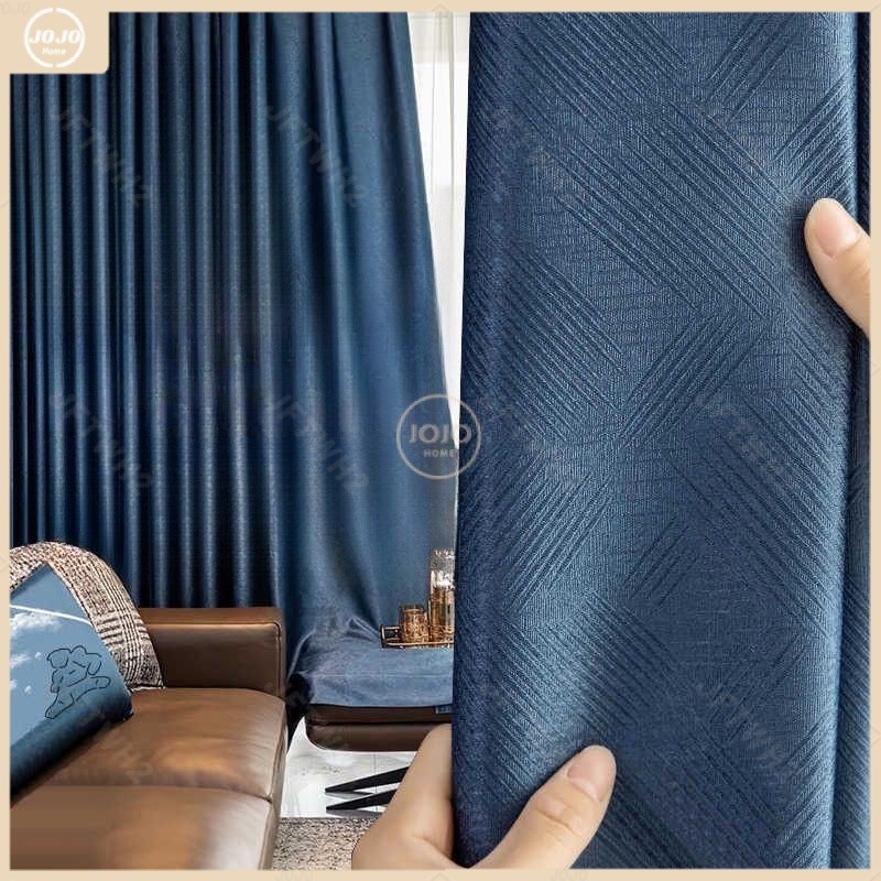 Shading curtain living room bedroom thickened shading curtain hook type ...
