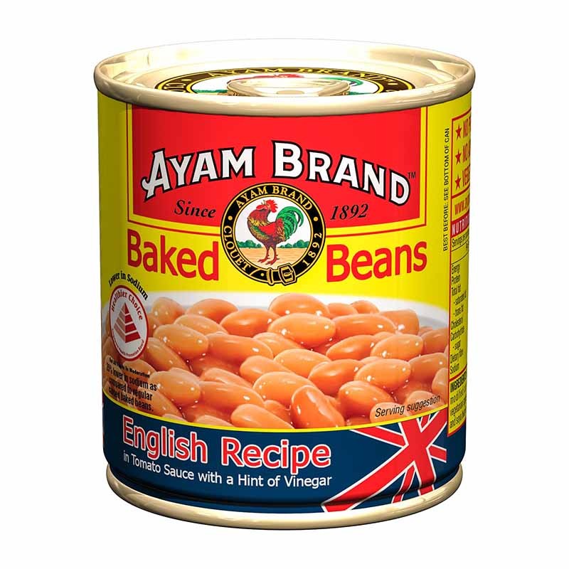 Ayam Brand Baked Beans With English Recipe, 230g | Shopee Singapore