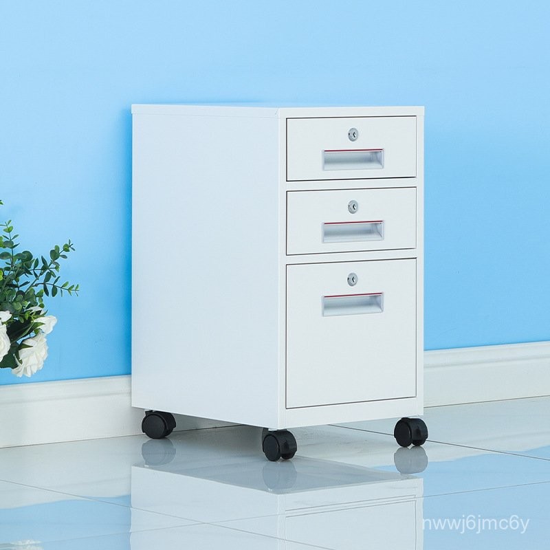 J-9/Office File Cabinet with Password, Low Cabinet with Lock, Three ...