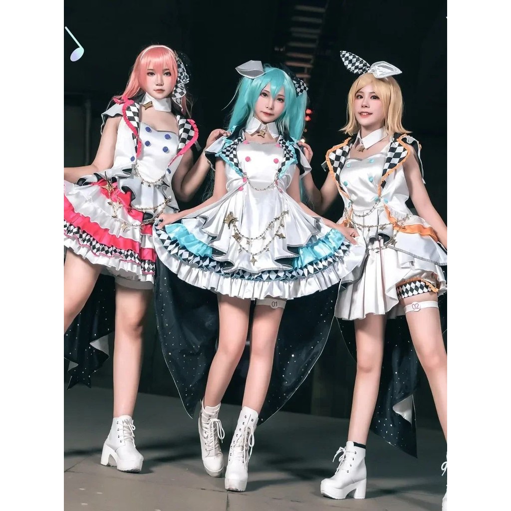 Luka Cosplay Costume Game Project Sekai Cosplay Luka Cosplay Women ...