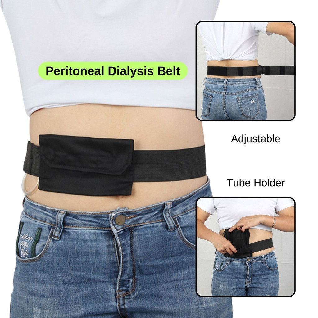 Adjustable Peritoneal Dialysis Belt with Drainage Tube Holder PD ...