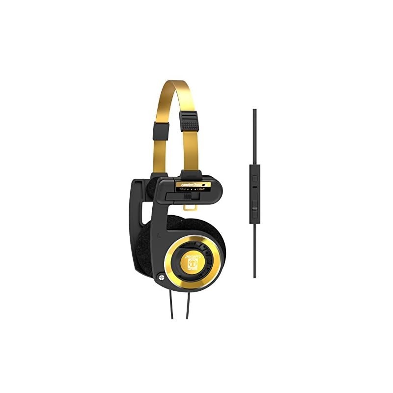 [Direct from Japan]Koss Porta Pro Limited Edition Black Gold On-Ear ...