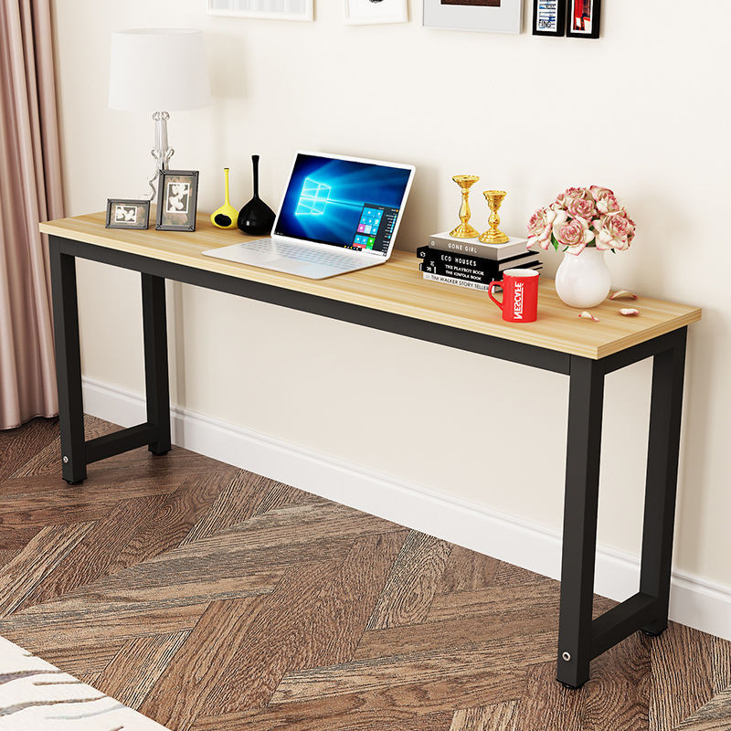 Bedside table long narrow table stall rectangular writing table student ...