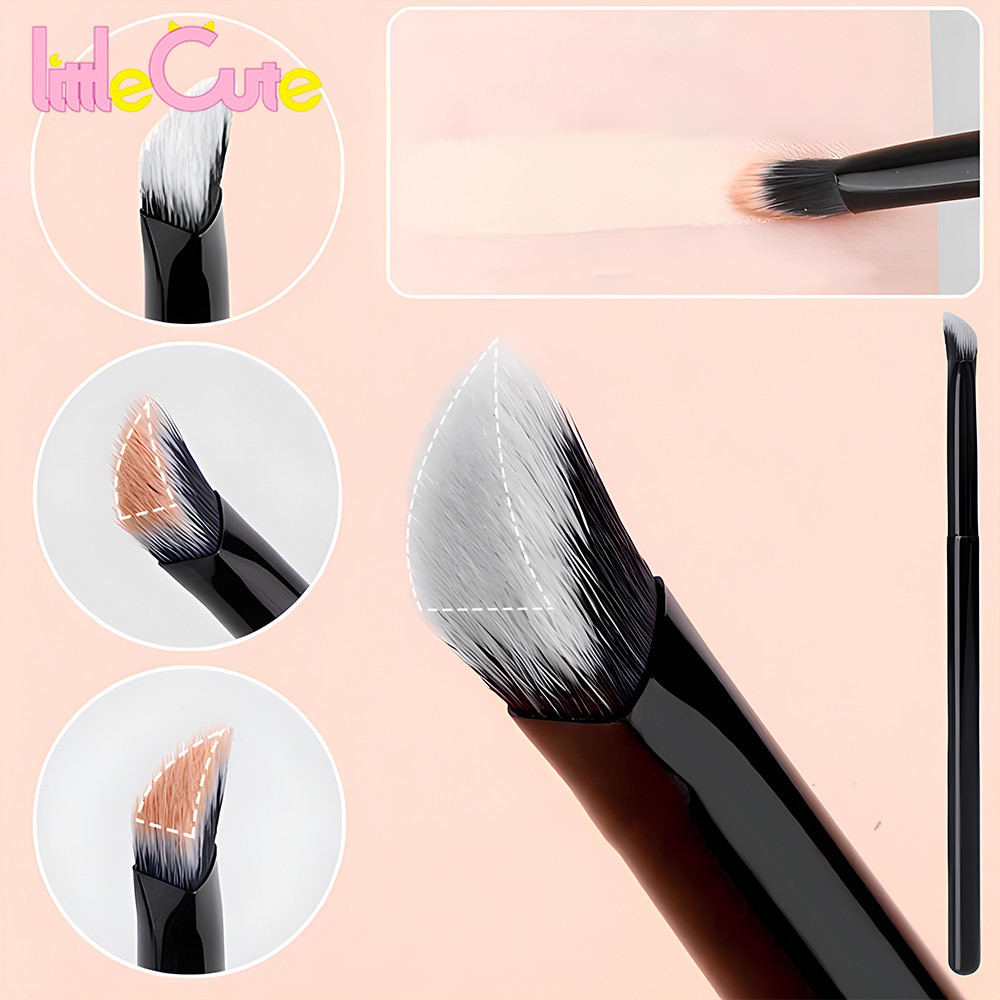 Soft Bristles Face Makeup Brush - Professional Eye Nose Contour Brush ...