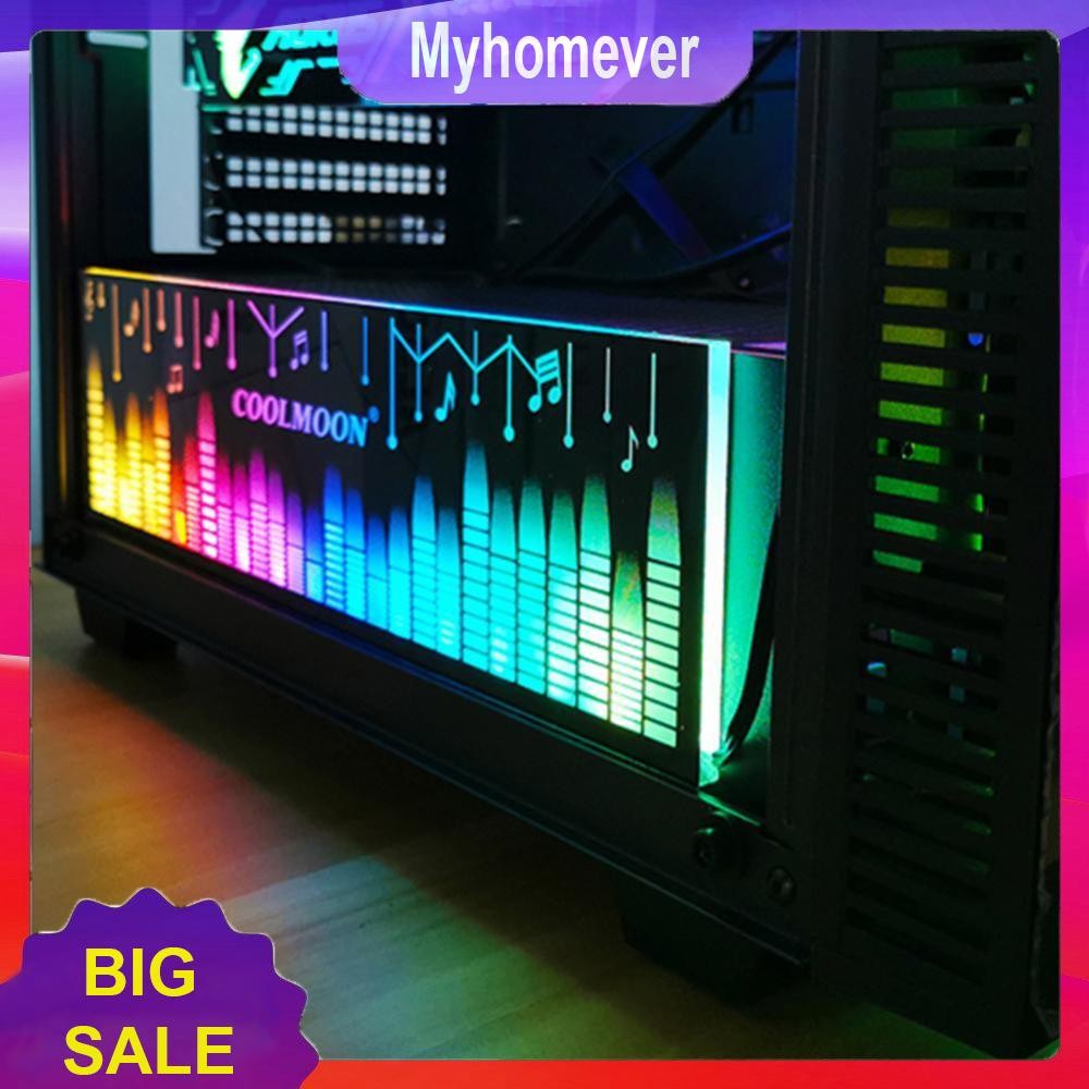 RGB Light Board PC Case Power Box Small 4 Pin Lighting Side Panel ...