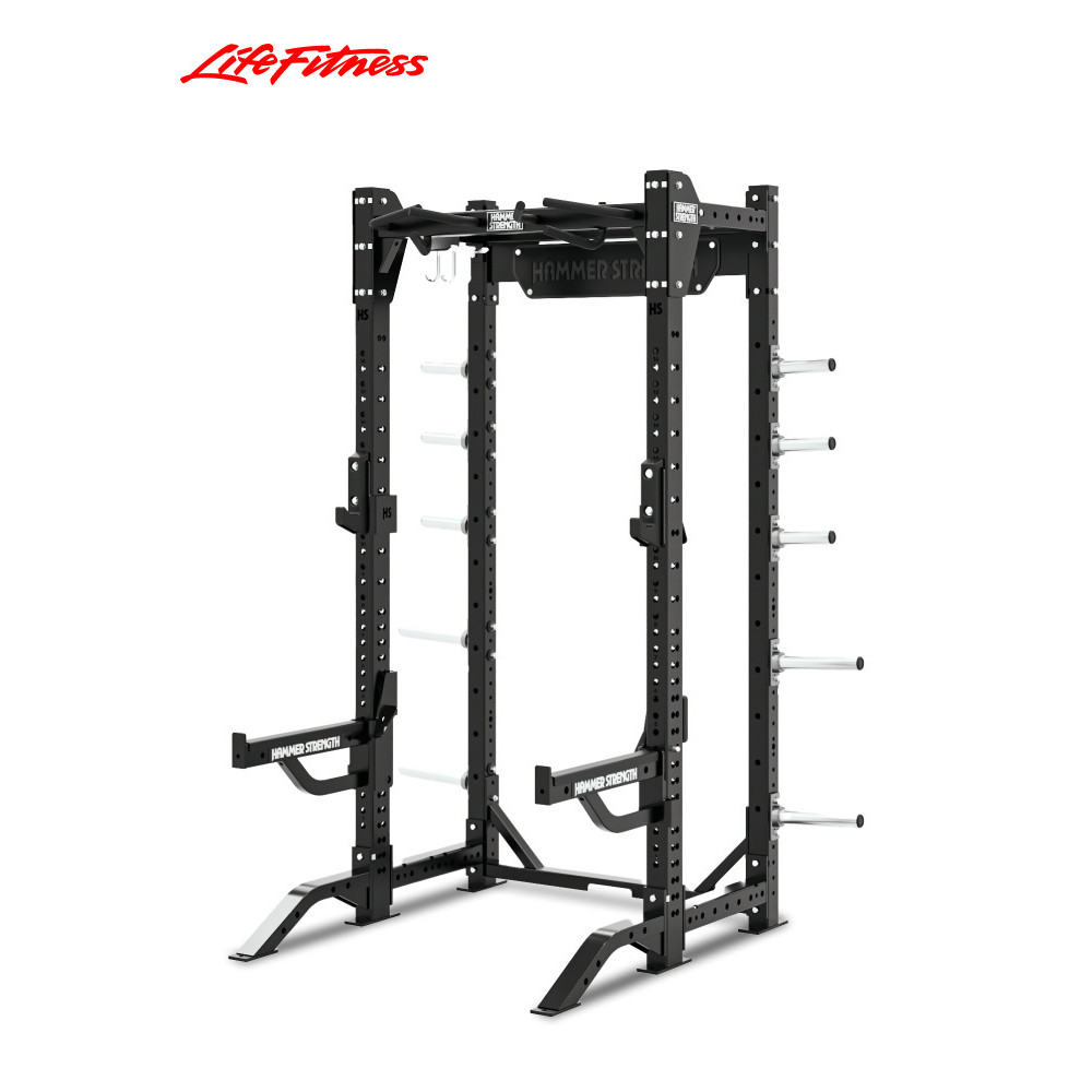Strong and Bold HD Elite iD Front Open Squat Rack Commercial Gym ...