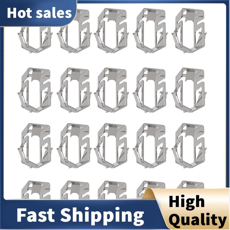 50PCS PV Solar Panel Mounting Bracket, Metal Buckle for All Frame ...