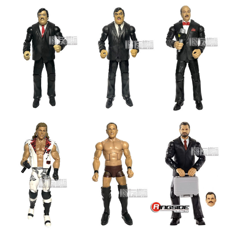 Mattel WWE Wrestler figure Super Action figure Heartbreak Boy Paul Bell Broker Suit Man AJ ...