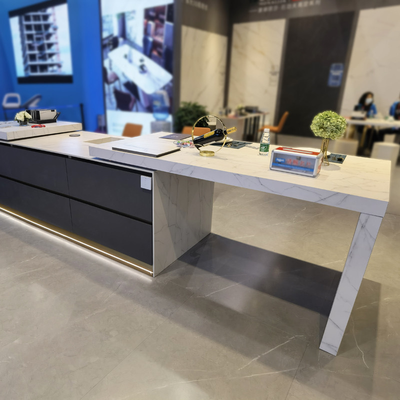 J-H/#Open Island Bottom-Mounted Telescopic Track Kitchen Dining Table ...