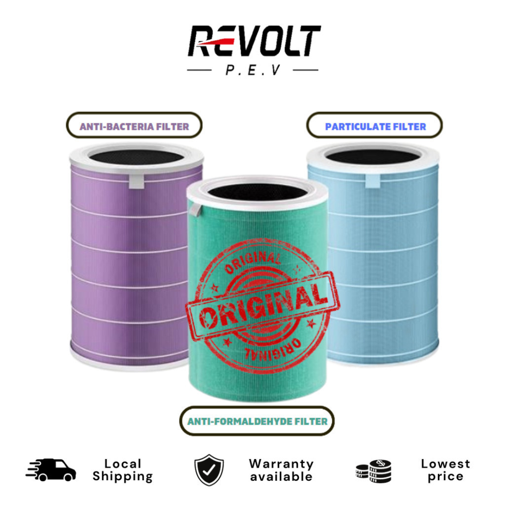 【AUTHENTIC-100%】 Xiaomi Air Purifier Filter Replacement for Mi Purifier ...