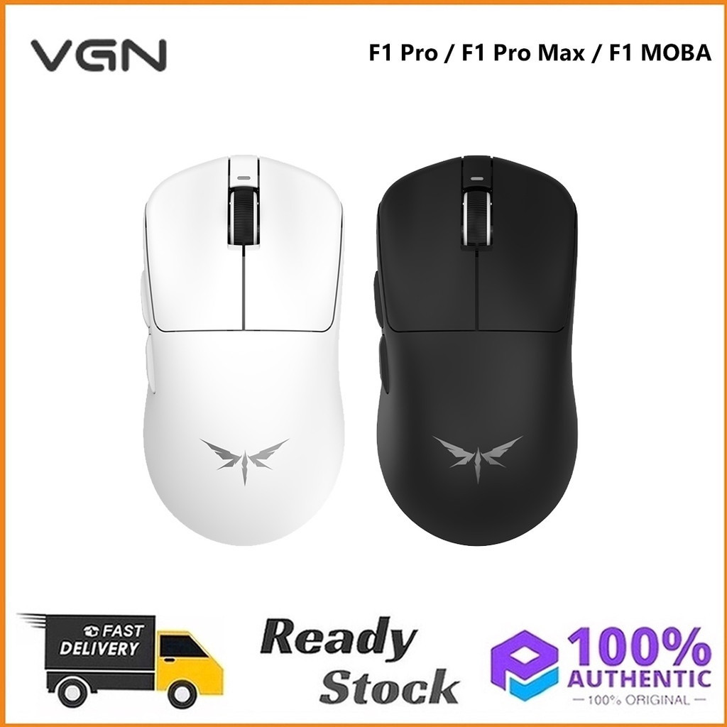 Original VGN F1 PRO / F1 Pro Max Wireless 2.4G Wired Dual Mode Gaming ...