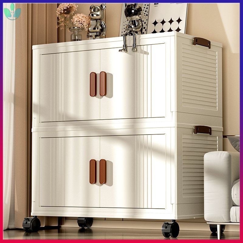 Folding Storage Cabinet European-Style Installation-Free Storage ...