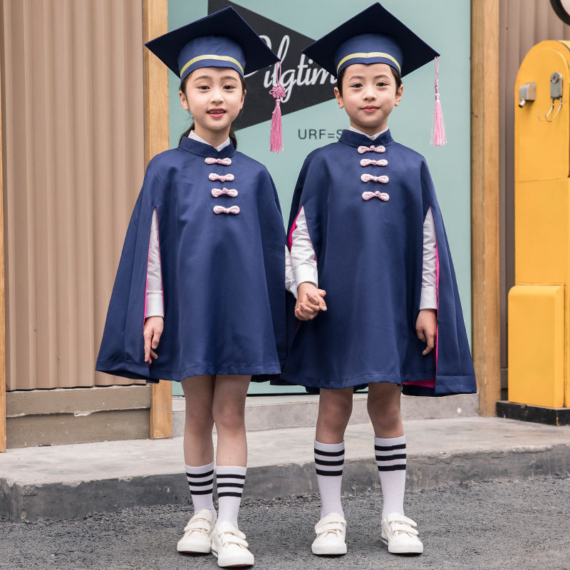 Children's Gown of Doctor Degree Bachelor's Clothing Kindergarten ...