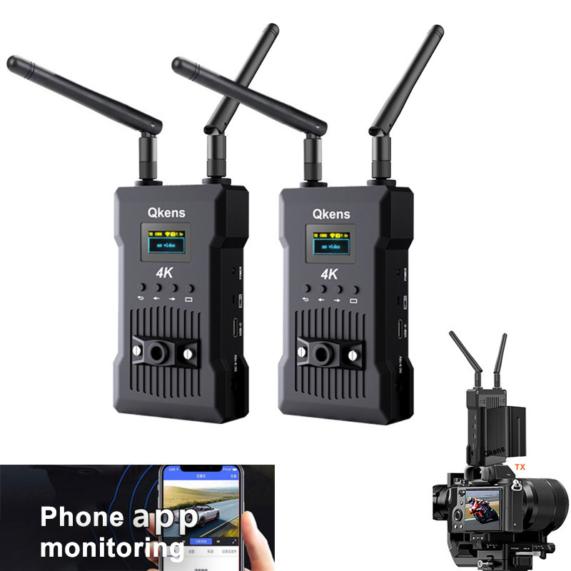 200M 4K Dual HDMI Display Wireless Transmit Audio Video Transmitter ...