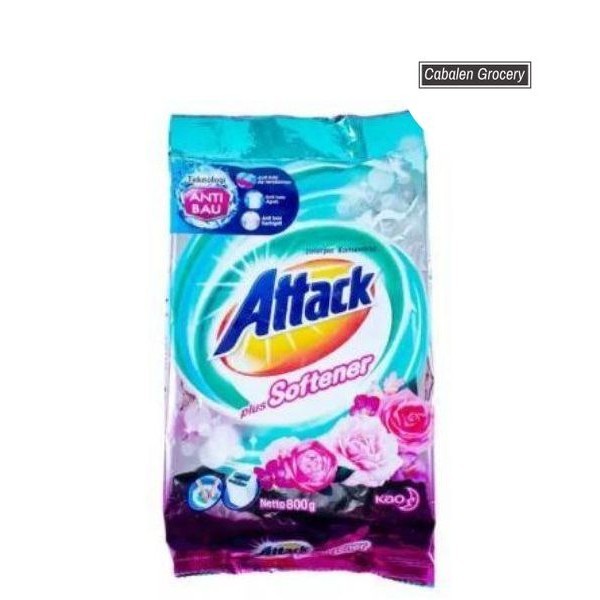 Attack Detergent Plus Softener 800g | Shopee Singapore