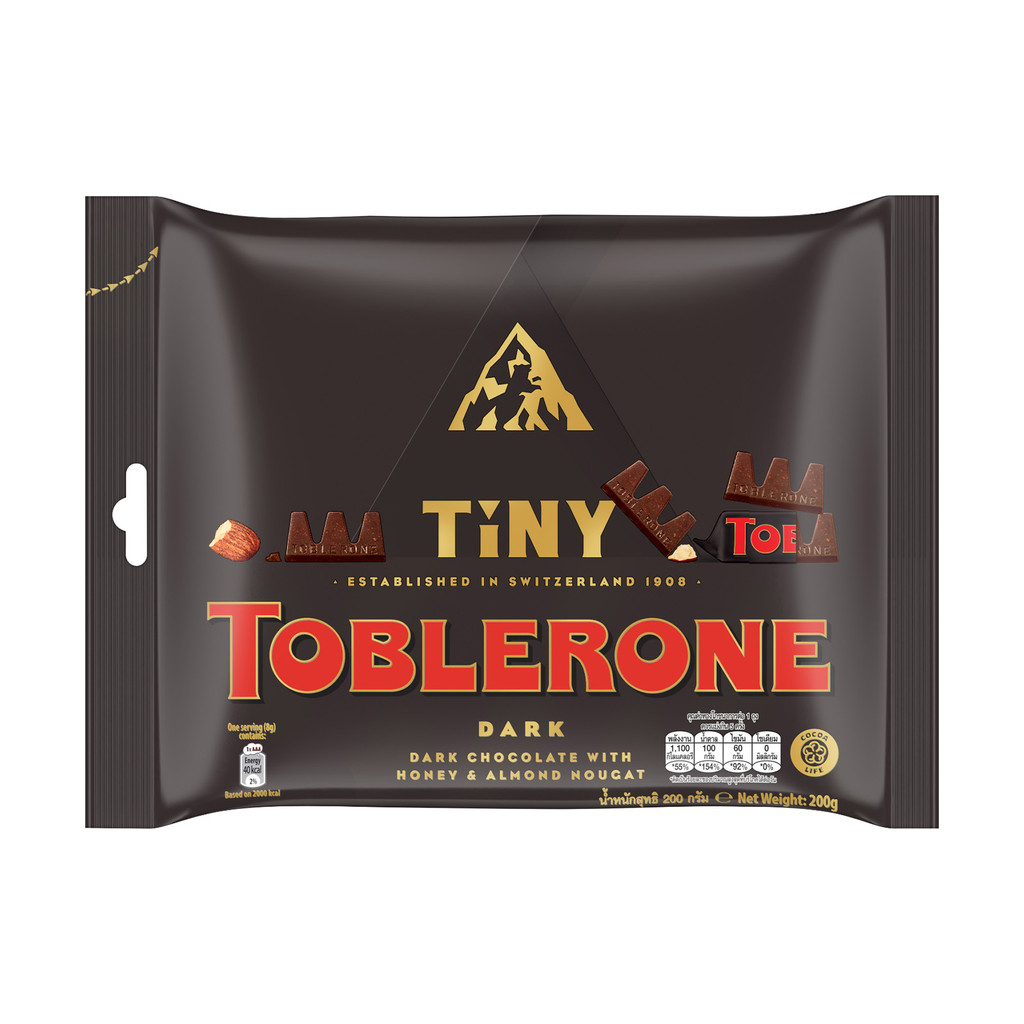 Toblerone Minis Dark Chocolate, 200g | Shopee Singapore