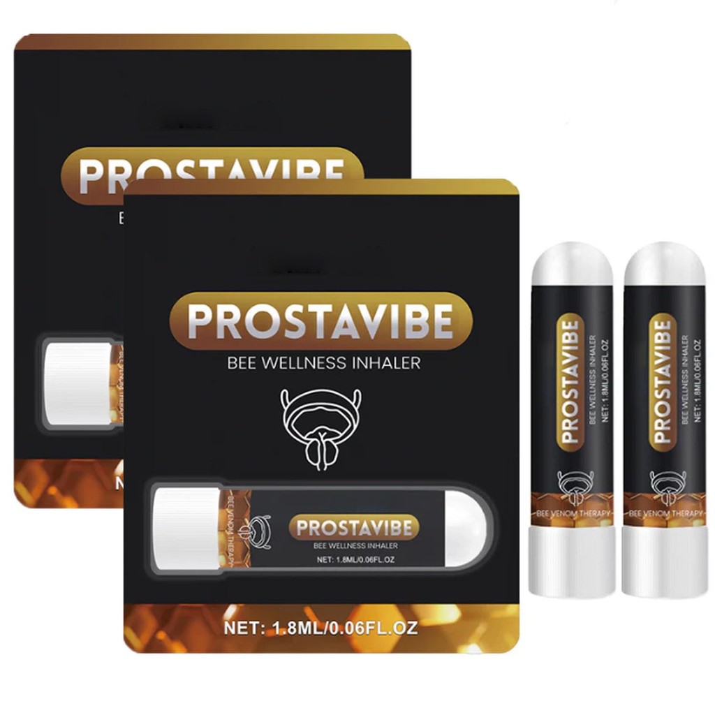 Prostavibe Bee Wellness Inhaler, Nasal Inhaler for Prostate Wellness ...